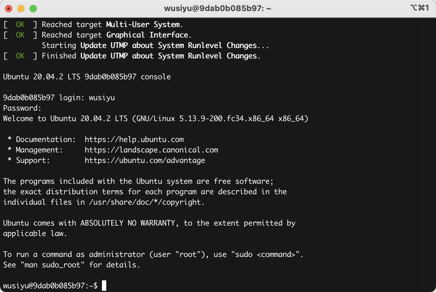 在Docker中的“完整”Ubuntu开发环境容器 - WuSiYu Blog